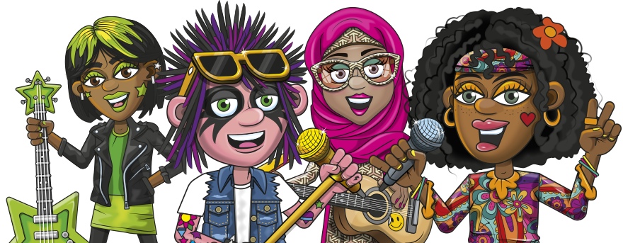 Our friends - Times Tables Rock Stars